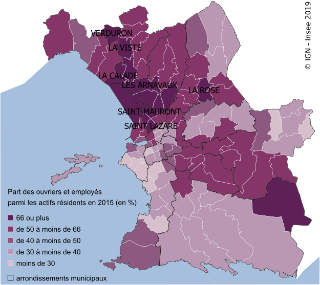 À Marseille, le regain démographique modifie peu les disparités ...