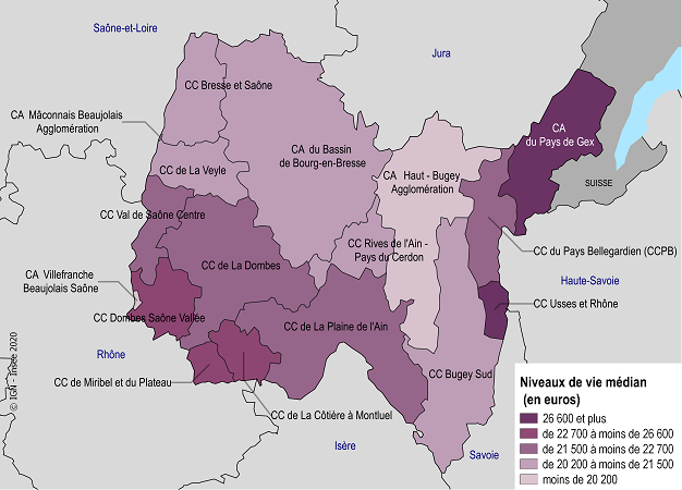 L’Ain, une forte croissance sous la double influence de Lyon et de ...